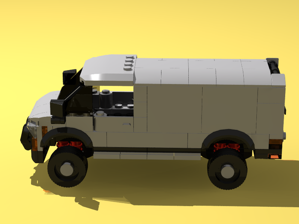 LEGO MOC Off-road Van by The Lego Master | Rebrickable - Build with LEGO