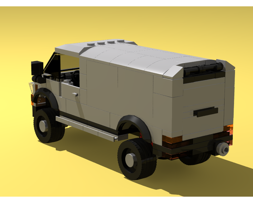 LEGO MOC Off-road Van by The Lego Master | Rebrickable - Build with LEGO