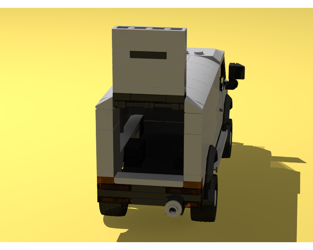 LEGO MOC Off-road Van by The Lego Master | Rebrickable - Build with LEGO