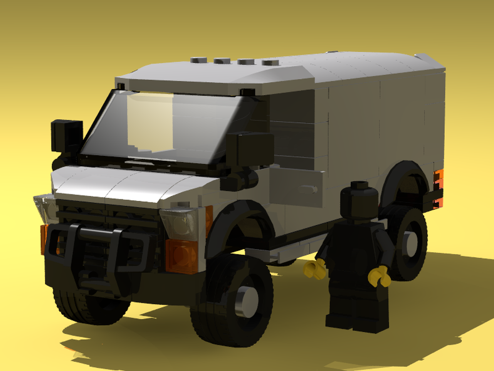 LEGO MOC Off-road Van by The Lego Master | Rebrickable - Build with LEGO