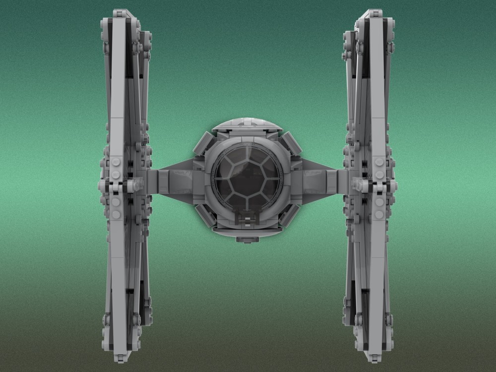LEGO MOC TIE / LN Starfighter (minifig scale) by thomin | Rebrickable ...