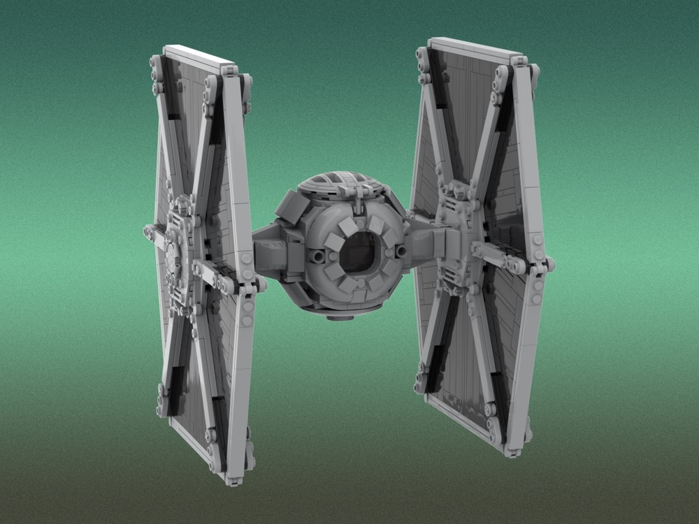 LEGO MOC TIE / LN Starfighter (minifig scale) by thomin | Rebrickable ...