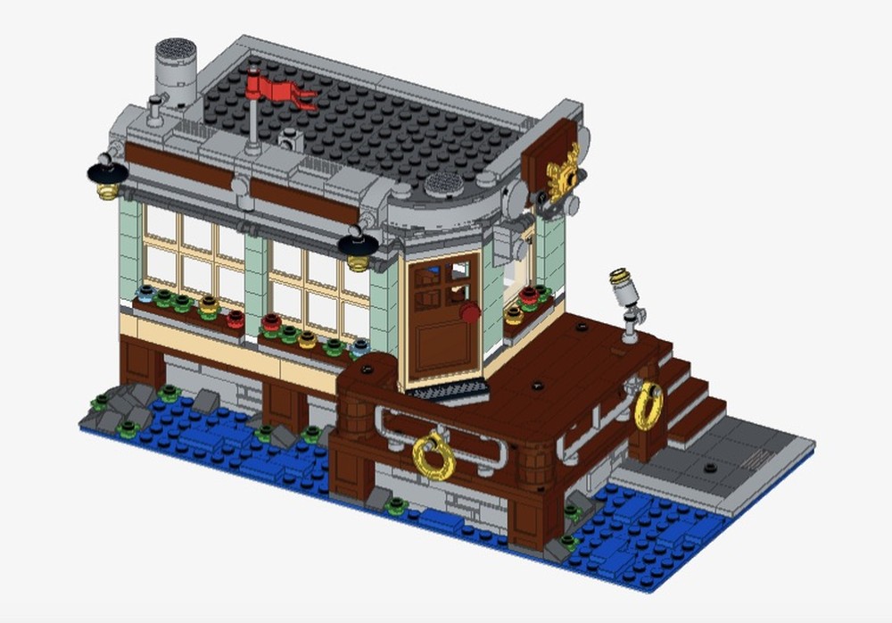 LEGO MOC Joe's Crab Shack by BrixGoFar | Rebrickable - Build with LEGO