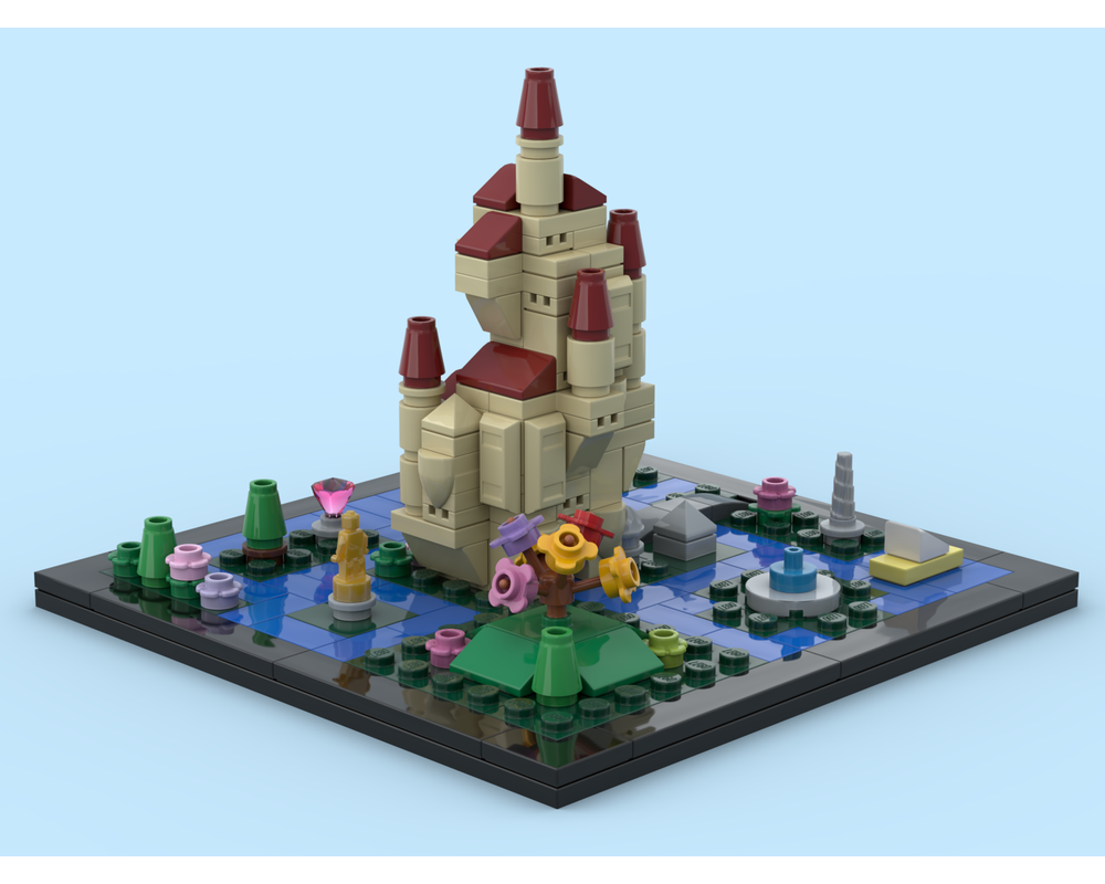 LEGO MOC Castle on the Water by croaker111 | Rebrickable - Build with LEGO