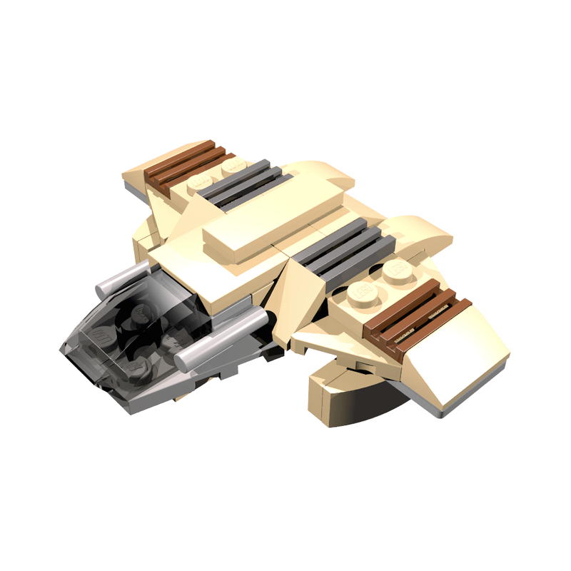 LEGO MOC 75129 Mini Fighter 23 by Berth | Rebrickable - Build with LEGO