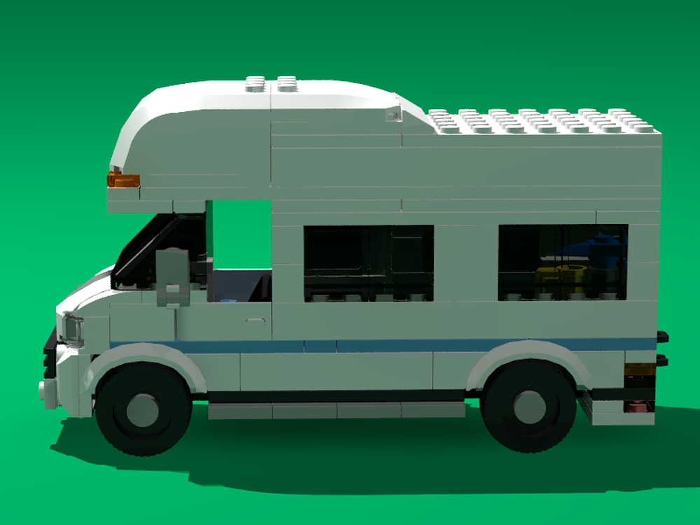 LEGO MOC Camper Van by The Lego Master | Rebrickable - Build with LEGO