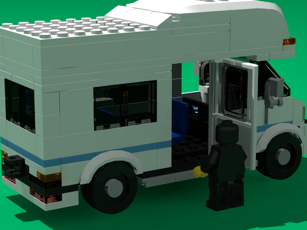 LEGO MOC Camper Van by The Lego Master | Rebrickable - Build with LEGO