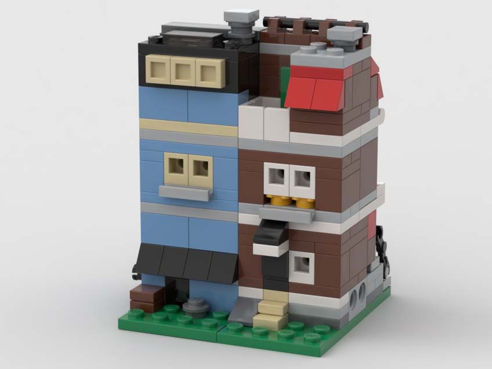 LEGO MOC 10218 Mini Modular Pet Shop by fgee | Rebrickable - Build with ...