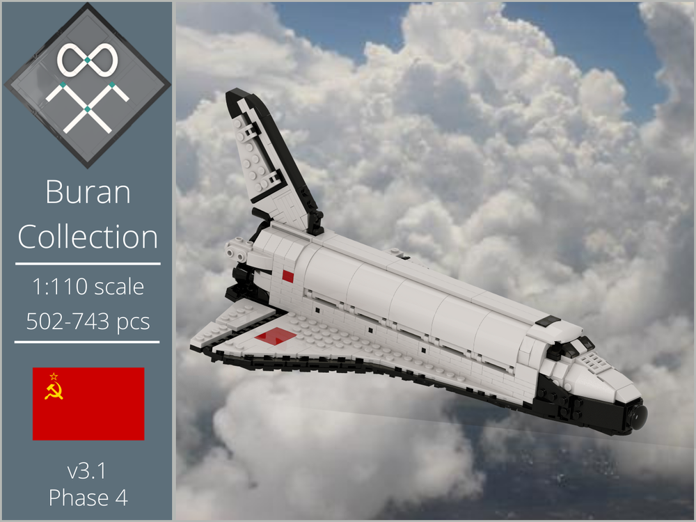 LEGO MOC 1:110 Buran Collector’s Edition by Foggy0utri Design Bureau ...