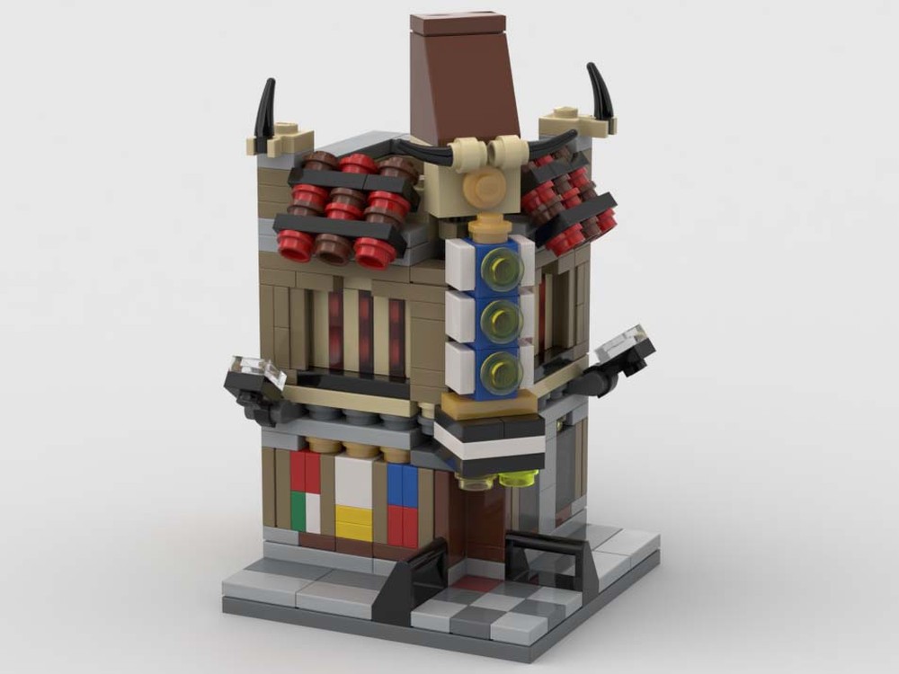 LEGO MOC 10232 Mini Modular Palace Cinema by fgee | Rebrickable - Build ...