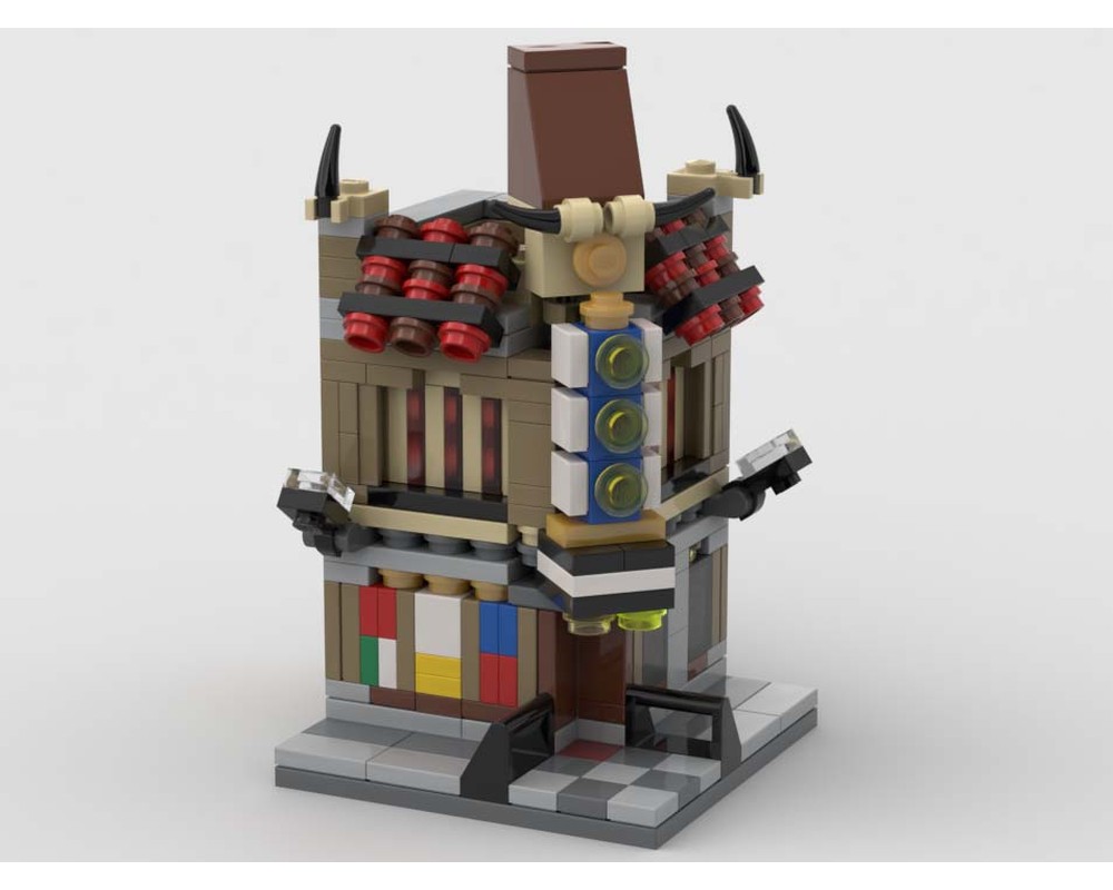 LEGO MOC 10232 Mini Modular Palace Cinema by fgee | Rebrickable - Build ...