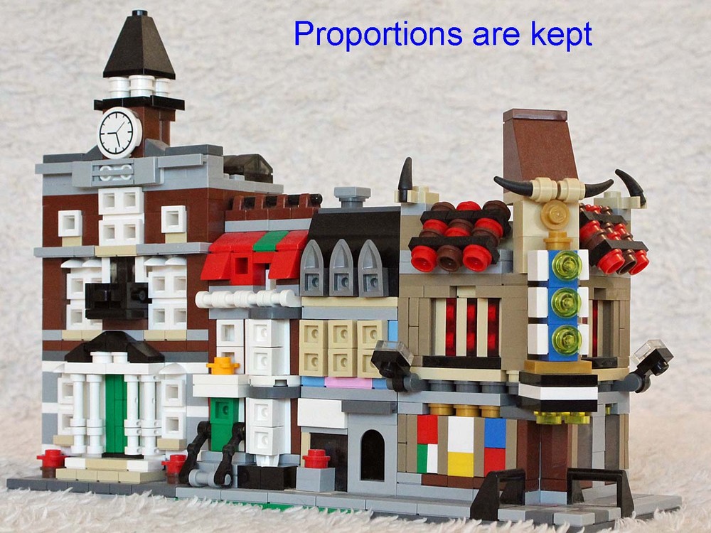 LEGO MOC 10232 Mini Modular Palace Cinema by fgee | Rebrickable - Build ...