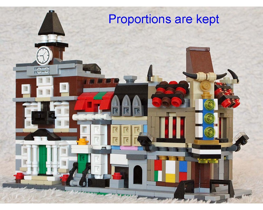 LEGO MOC 10232 Mini Modular Palace Cinema by fgee | Rebrickable - Build ...