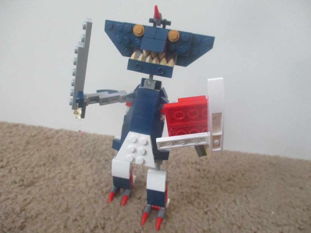 LEGO MOC Blue Bokoblin by MixelMaker | Rebrickable - Build with LEGO