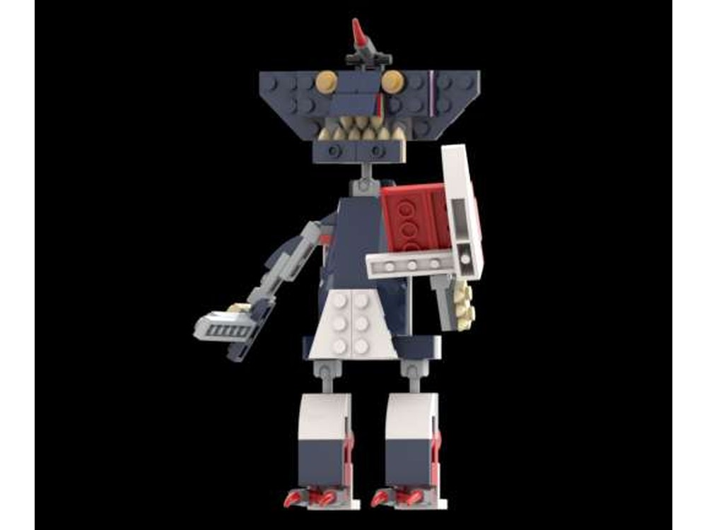 LEGO MOC Blue Bokoblin by MixelMaker | Rebrickable - Build with LEGO