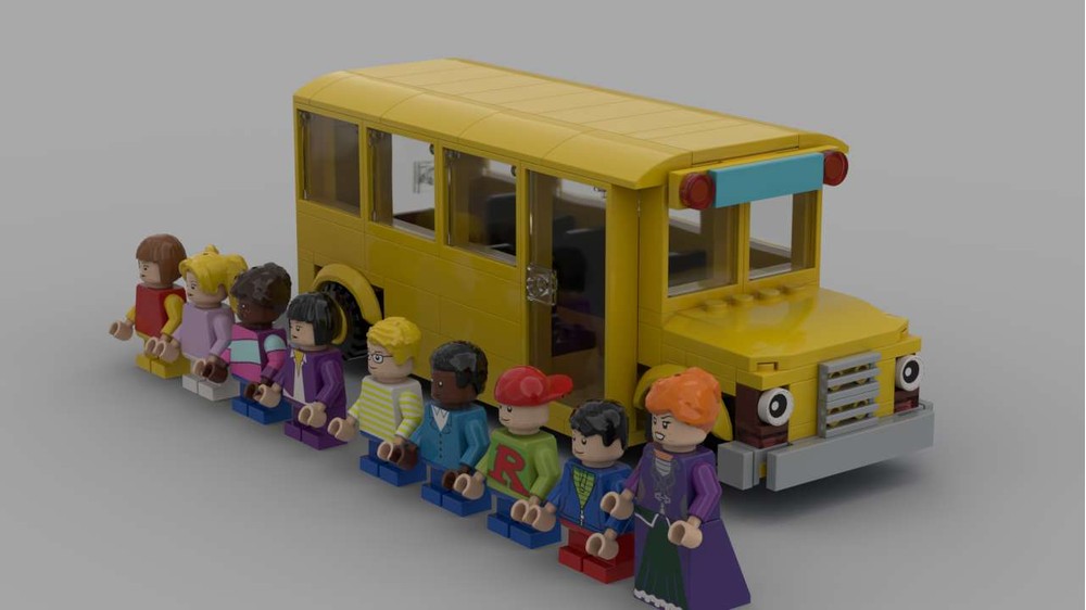 LEGO MOC Magic School Bus by MixelMaker | Rebrickable - Build with LEGO