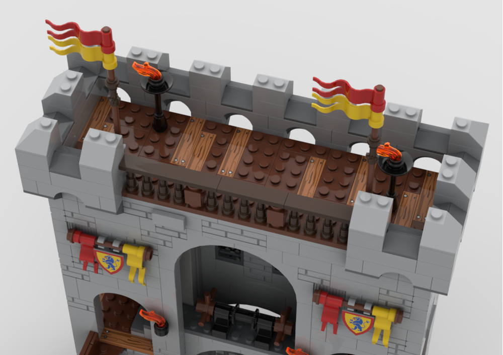 LEGO MOC Lion's Gate by bricks_fan_uy | Rebrickable - Build with LEGO