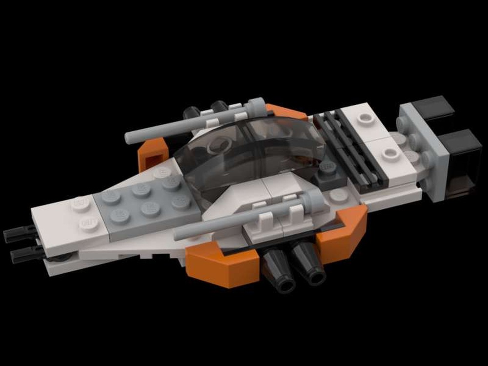 LEGO MOC 2x912055 Battlecruiser #02 by meregt | Rebrickable - Build ...