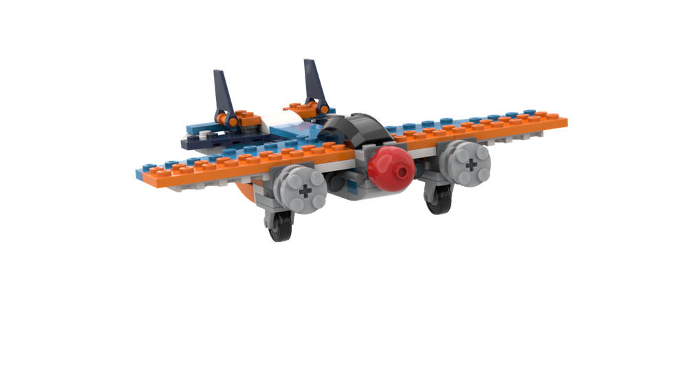 LEGO MOC 31099 WW2 Strike Aircraft by ilyabuilder724 | Rebrickable ...