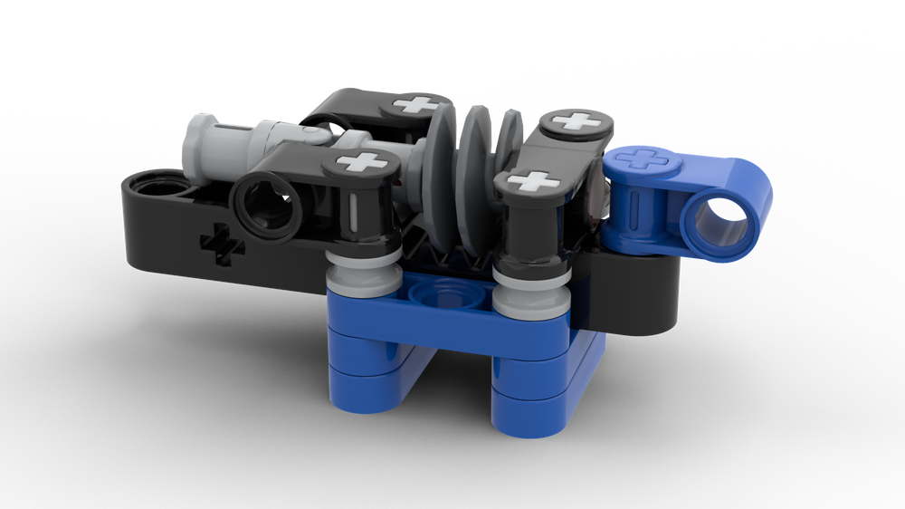 LEGO MOC Custom Linear Actuator 2 by 2in1 | Rebrickable - Build with LEGO