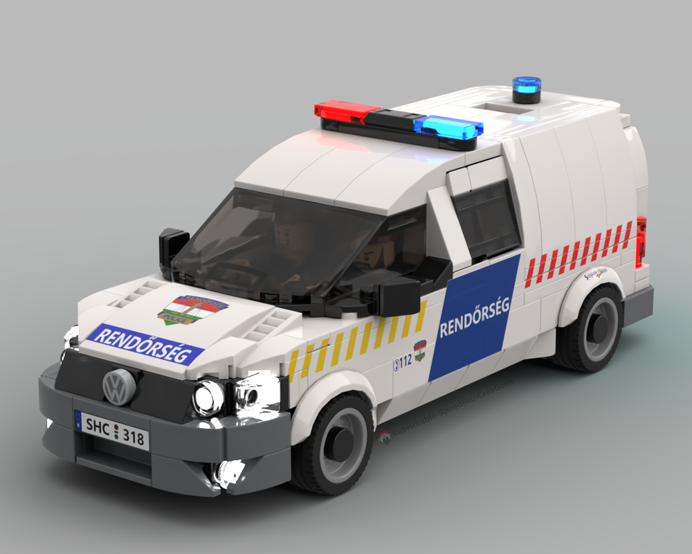 LEGO MOC Volkswagen Caddy Police Van - Hungarian Livery by ...