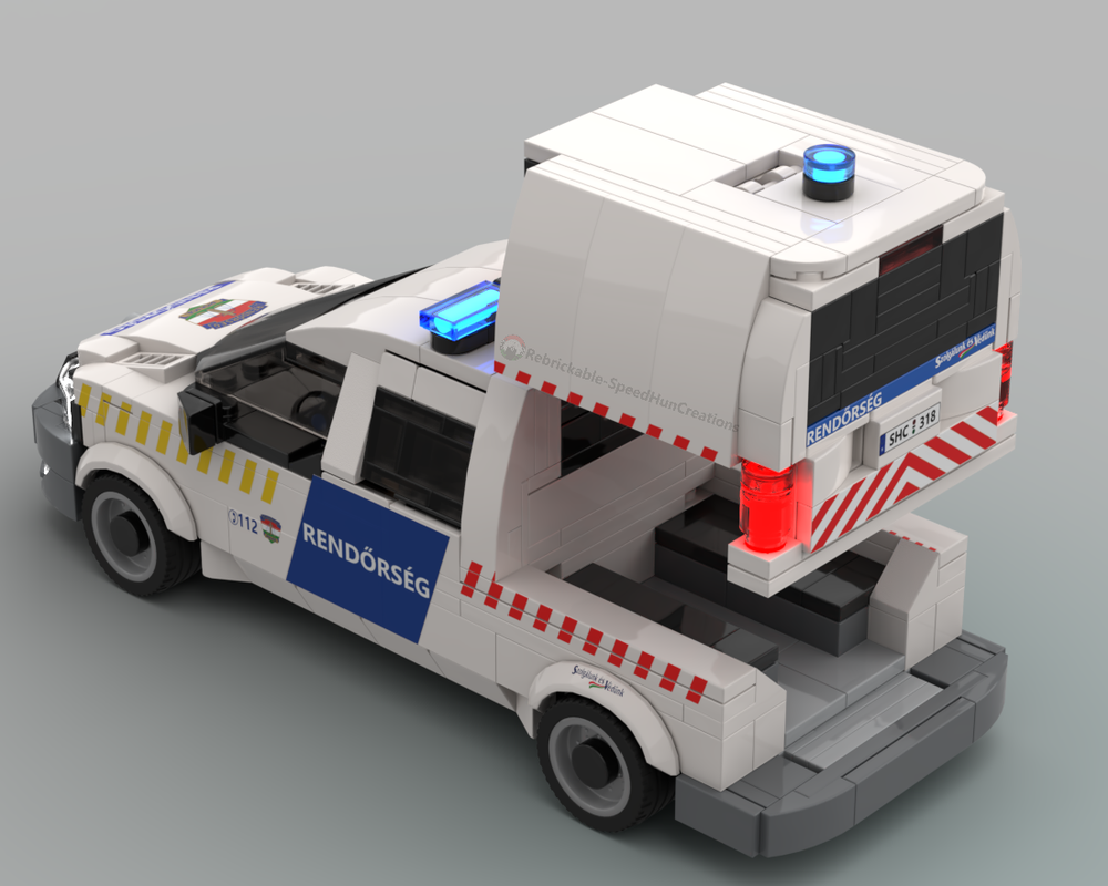 LEGO MOC Volkswagen Caddy Police Van - Hungarian Livery by ...