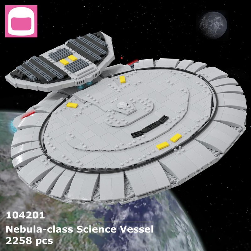 LEGO MOC Nebula-class Science Vessel by Lilium Brick Yards ...