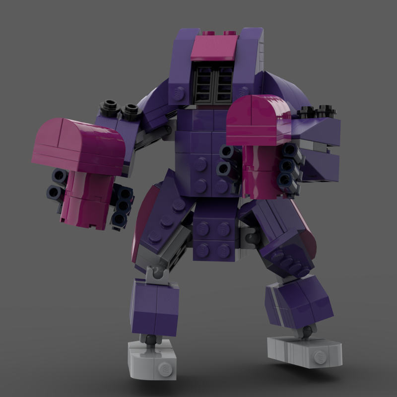 Lego Moc Alpha Mech By Buildsbyjude Rebrickable Build With Lego