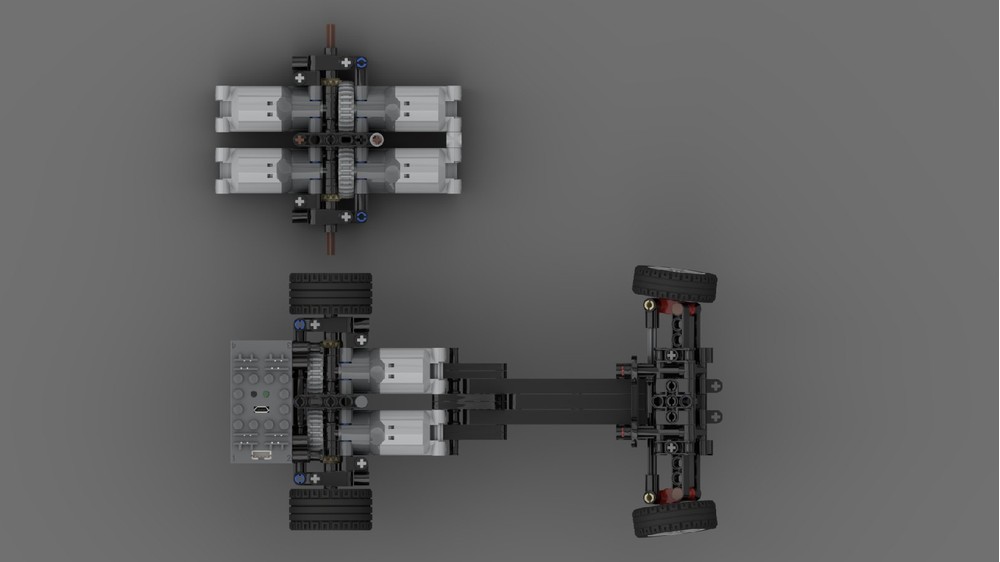 LEGO MOC RWD Drift Chassis (Buwizz) by grs_bricks | Rebrickable - Build ...