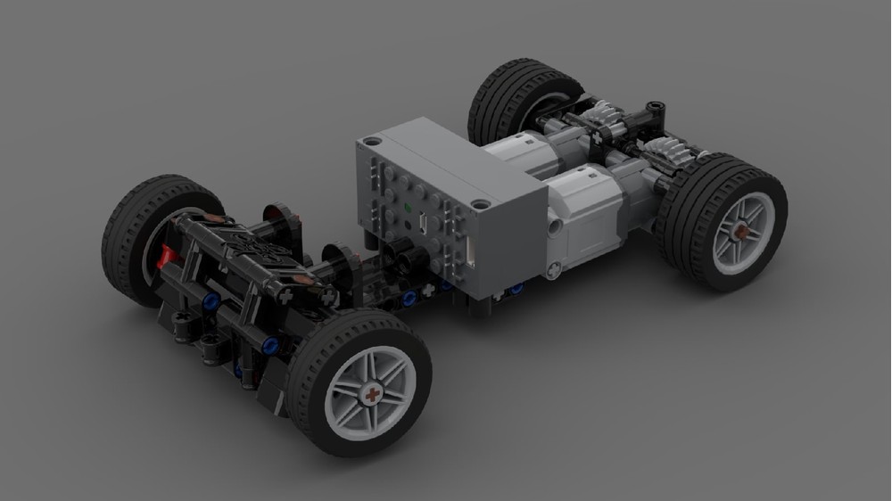 LEGO MOC RWD Drift Chassis (Buwizz) by grs_bricks | Rebrickable - Build ...