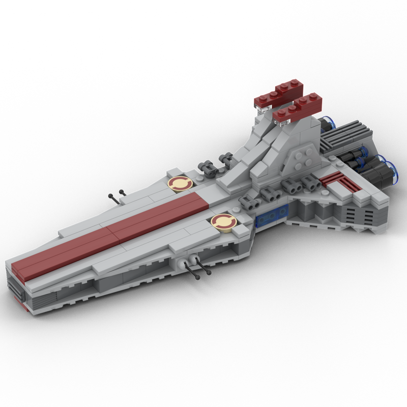 LEGO MOC Venator Jedi Cruiser by feriwan | Rebrickable - Build with LEGO