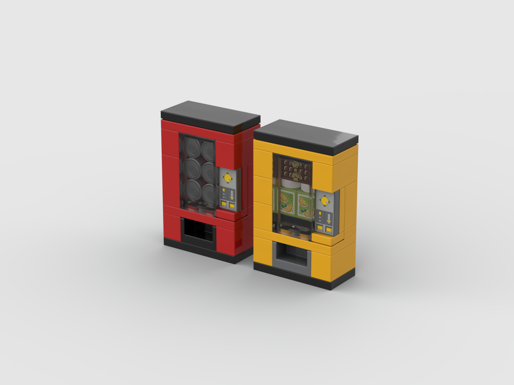 Lego Moc Vending Machines By Nwbricks Rebrickable Build With Lego