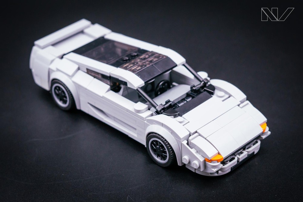 LEGO MOC Jaguar XJ220 by NV Carmocs | Rebrickable - Build with LEGO
