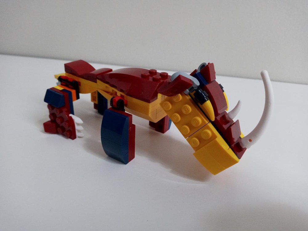 LEGO MOC Rhino - MOC 31102 by Pedro_Henrique | Rebrickable - Build with ...
