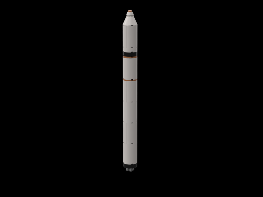 LEGO MOC Small Lift Launch Vehicle by Space Men | Rebrickable - Build ...