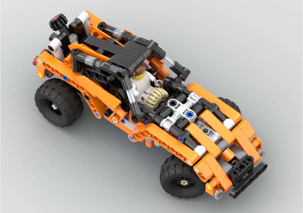 LEGO MOC Buggy by Legonid | Rebrickable - Build with LEGO