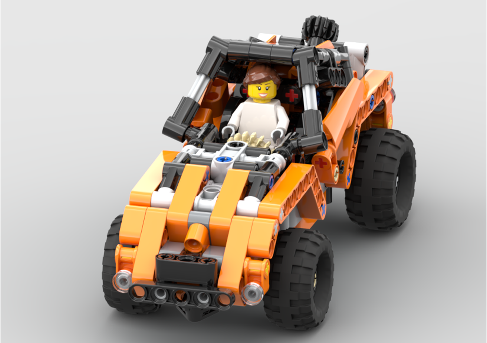 LEGO MOC Buggy by Legonid | Rebrickable - Build with LEGO