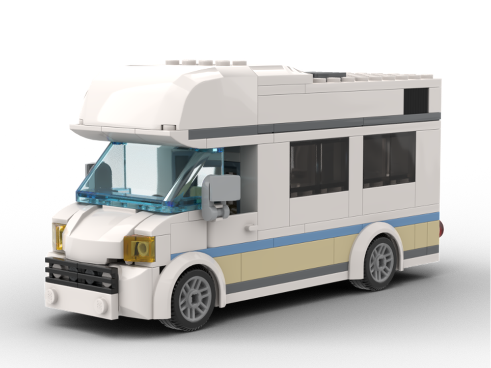 LEGO MOC Camper / Caravan by Nico2301 | Rebrickable - Build with LEGO