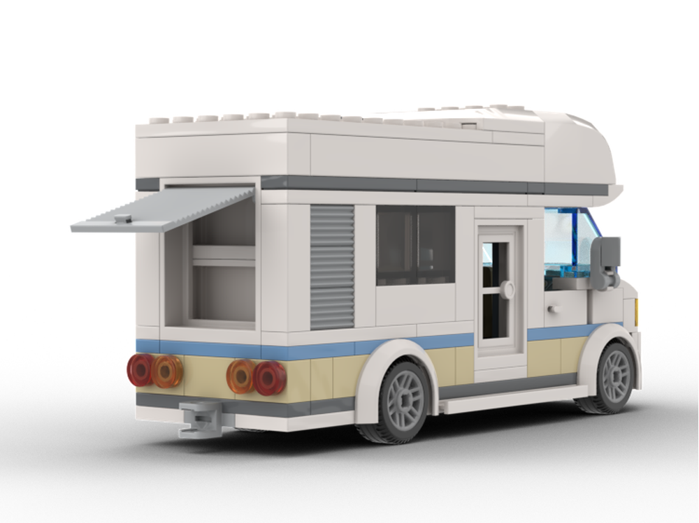 LEGO MOC Camper / Caravan by Nico2301 | Rebrickable - Build with LEGO