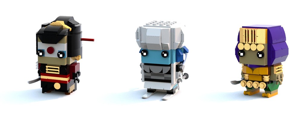 Lego Moc Super Pinup Pack 7 By Igor X Rebrickable Build With Lego
