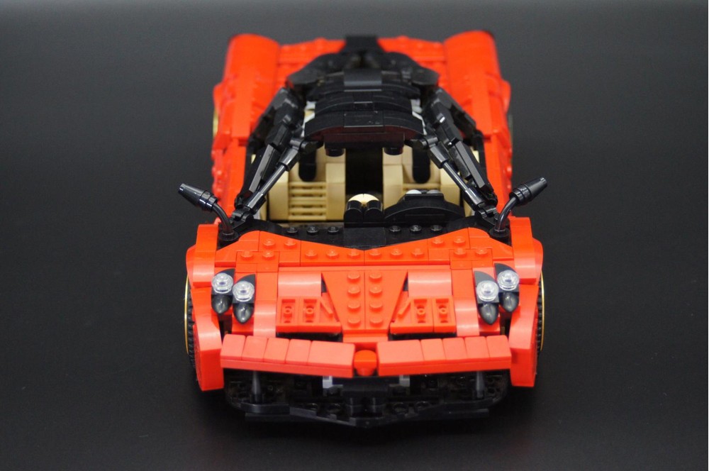 LEGO MOC-87119 Pagani Huayra by Bens Lego Cars | Rebrickable - Build ...