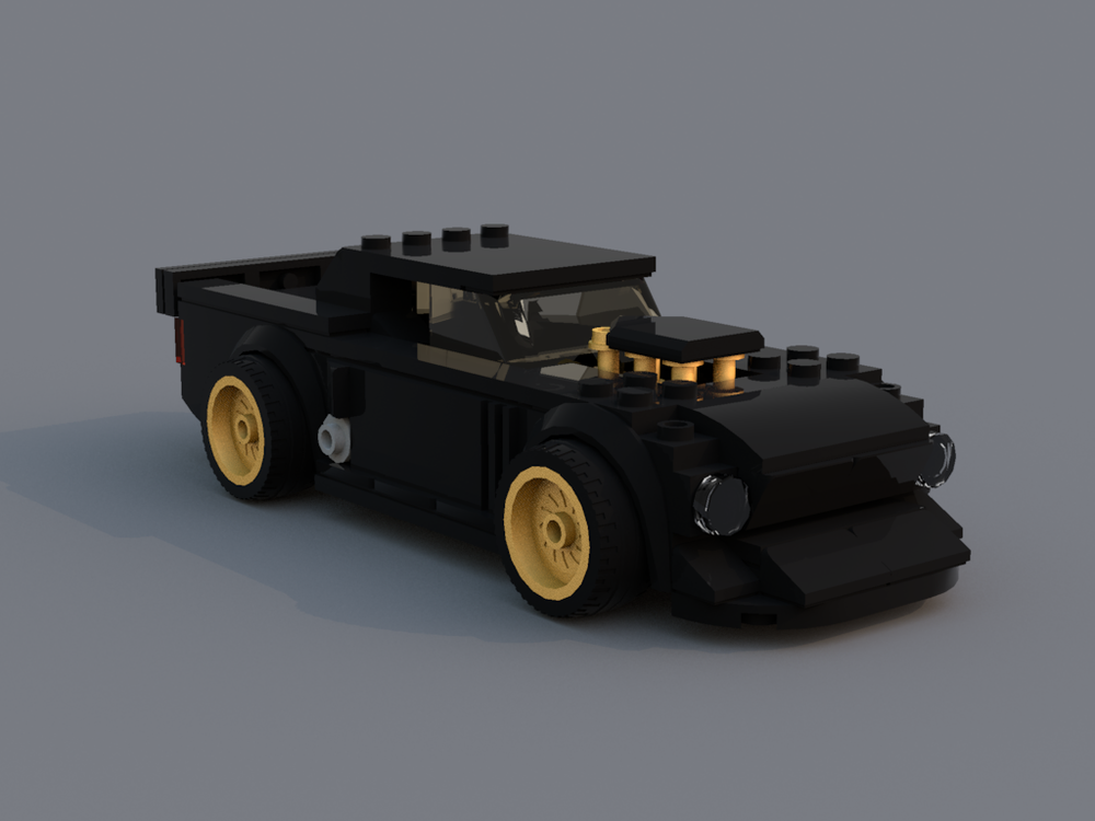 LEGO MOC Speed Champs Hoonicorn Mustang by camsbrick | Rebrickable ...