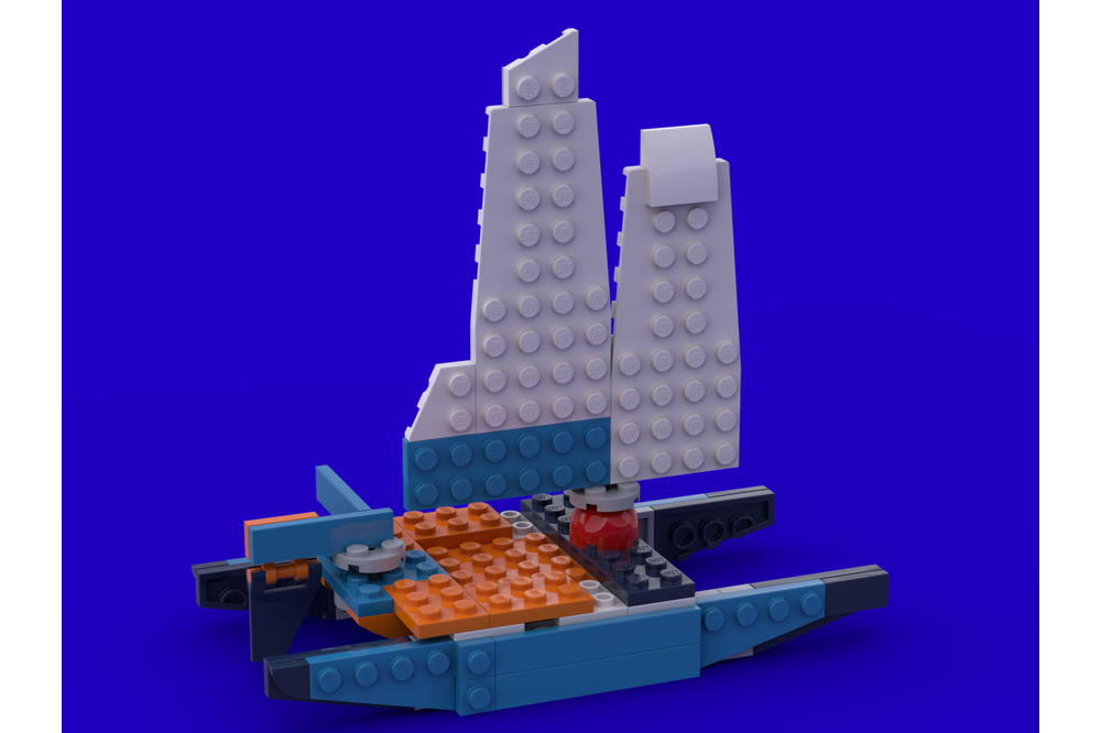 LEGO MOC 31099 Catamaran by Dafeld | Rebrickable - Build with LEGO