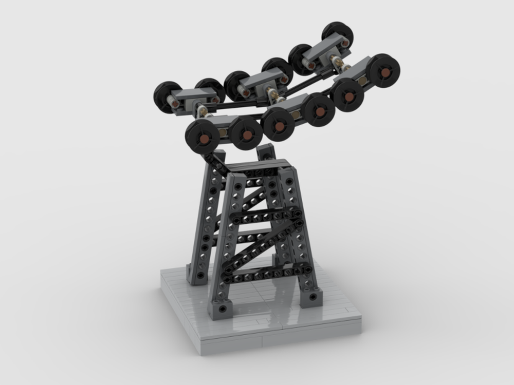 LEGO MOC chairlift tower up by Dainoconstruction08 | Rebrickable ...