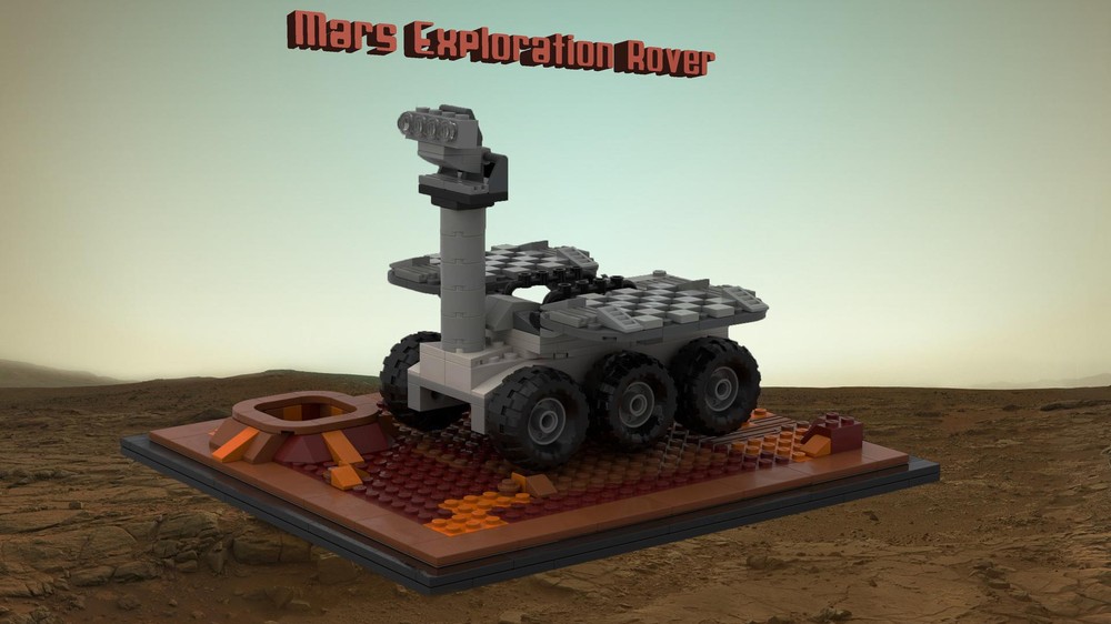 LEGO MOC Mars Exploration Rover by jlherbst77 | Rebrickable - Build ... LEGO MOC Mars Exploration Rover by jlherbst77 | Rebrickable - Build ...
