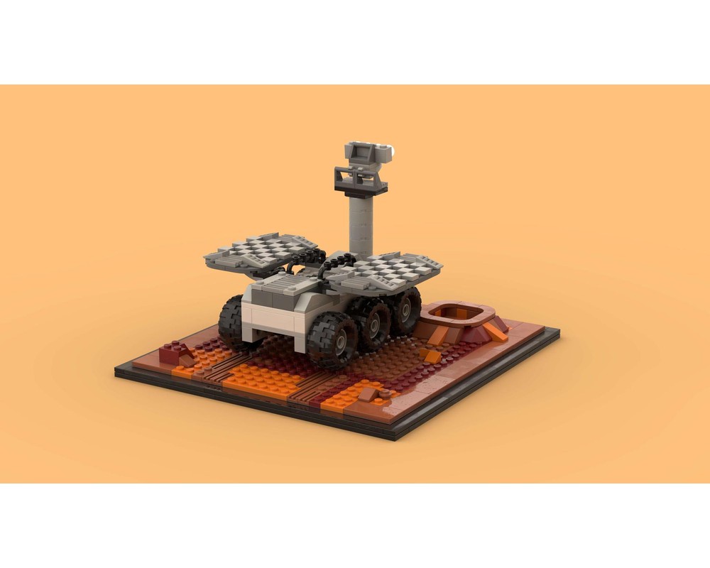 LEGO MOC Mars Exploration Rover by jlherbst77 | Rebrickable - Build ...