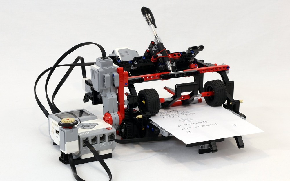 LEGO MOC-8723 Printer and Telegraph Machine by JKBrickworks ...