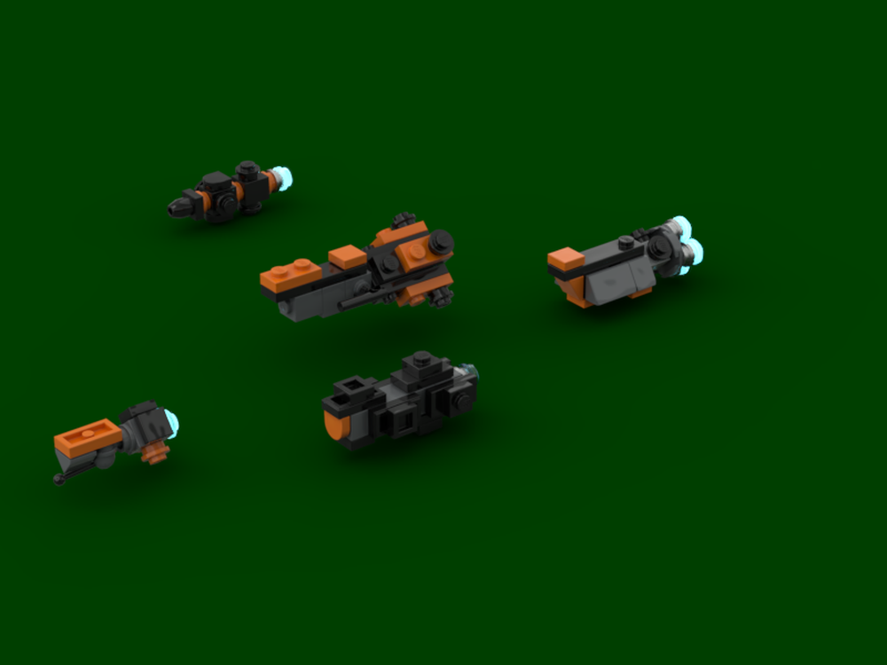 Lego Moc The Expanse Mcrn Fleet By Thatbrodad Rebrickable Build