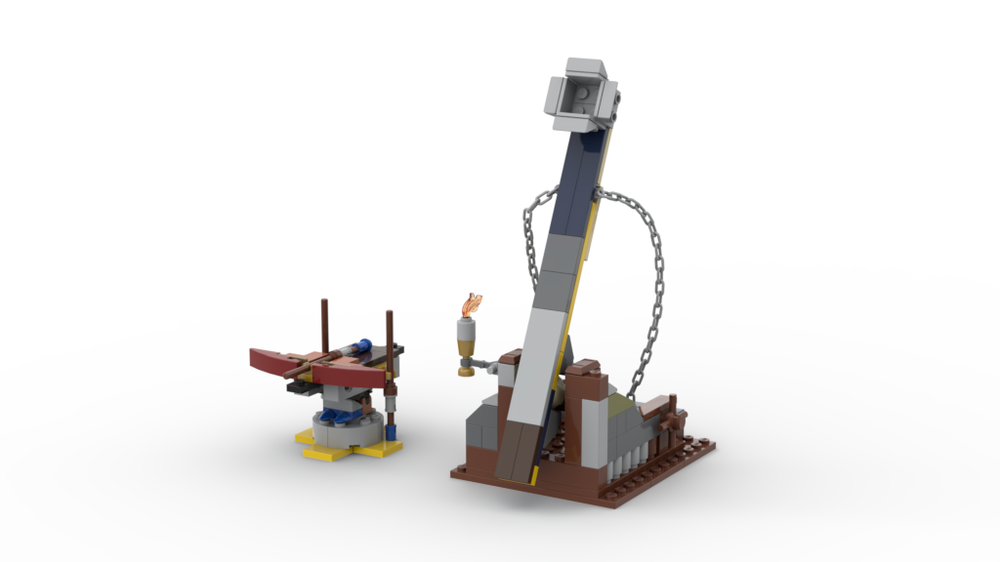 LEGO MOC 31120 Flick fire Catapult and Ballista by Dujk | Rebrickable ...