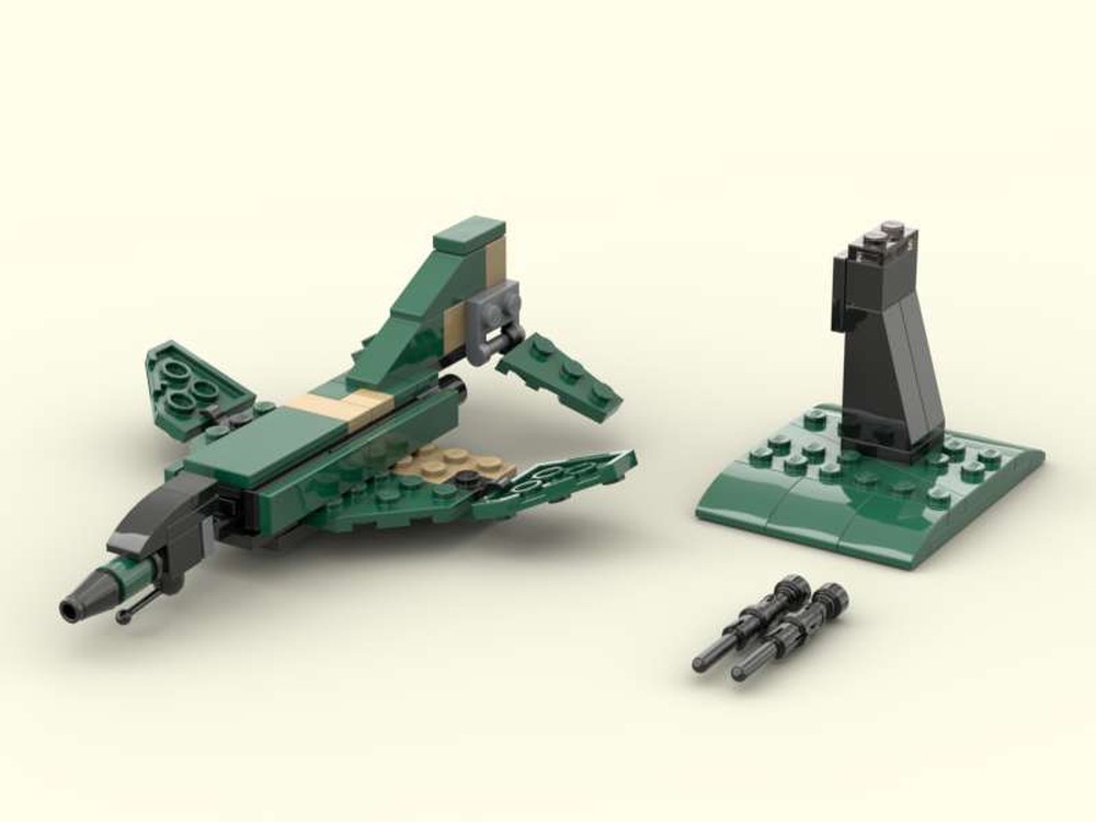 LEGO MOC F-4 Phantom by Dusty369 | Rebrickable - Build with LEGO